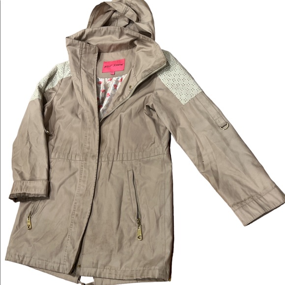 Betsey Johnson | Jackets & Coats | Betsey Johnson Trench Coat Corset ...